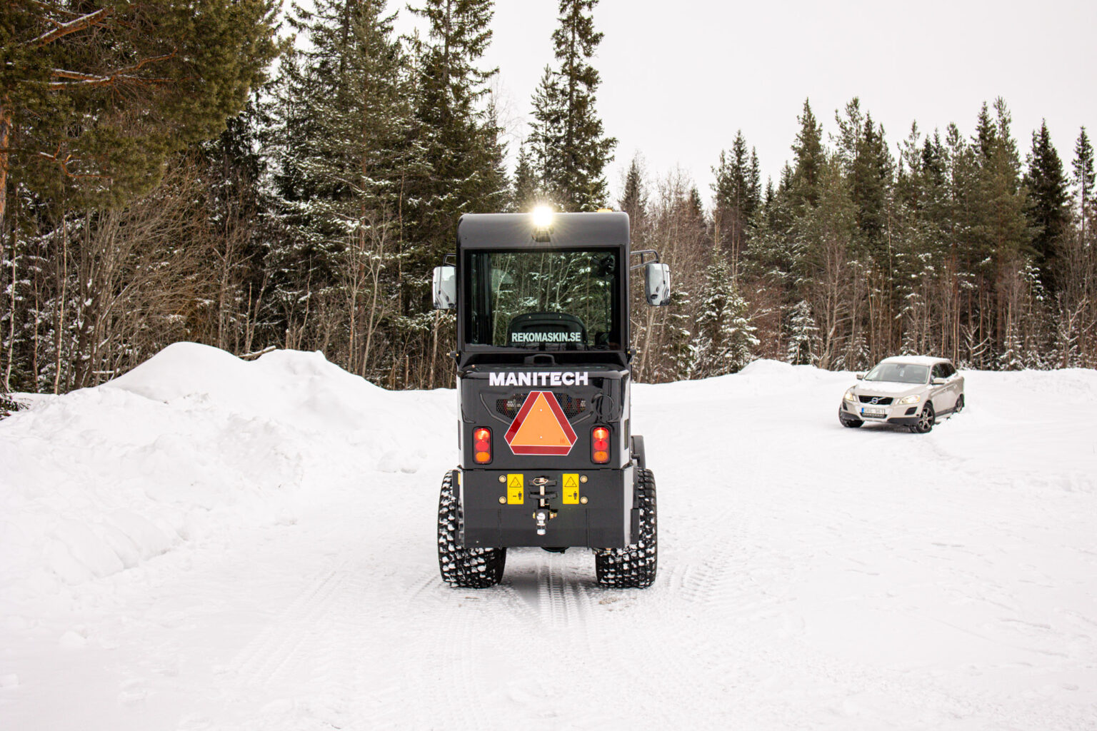 Manitech 3.0E - Hjullastare - Elektrisk - Rekomaskin