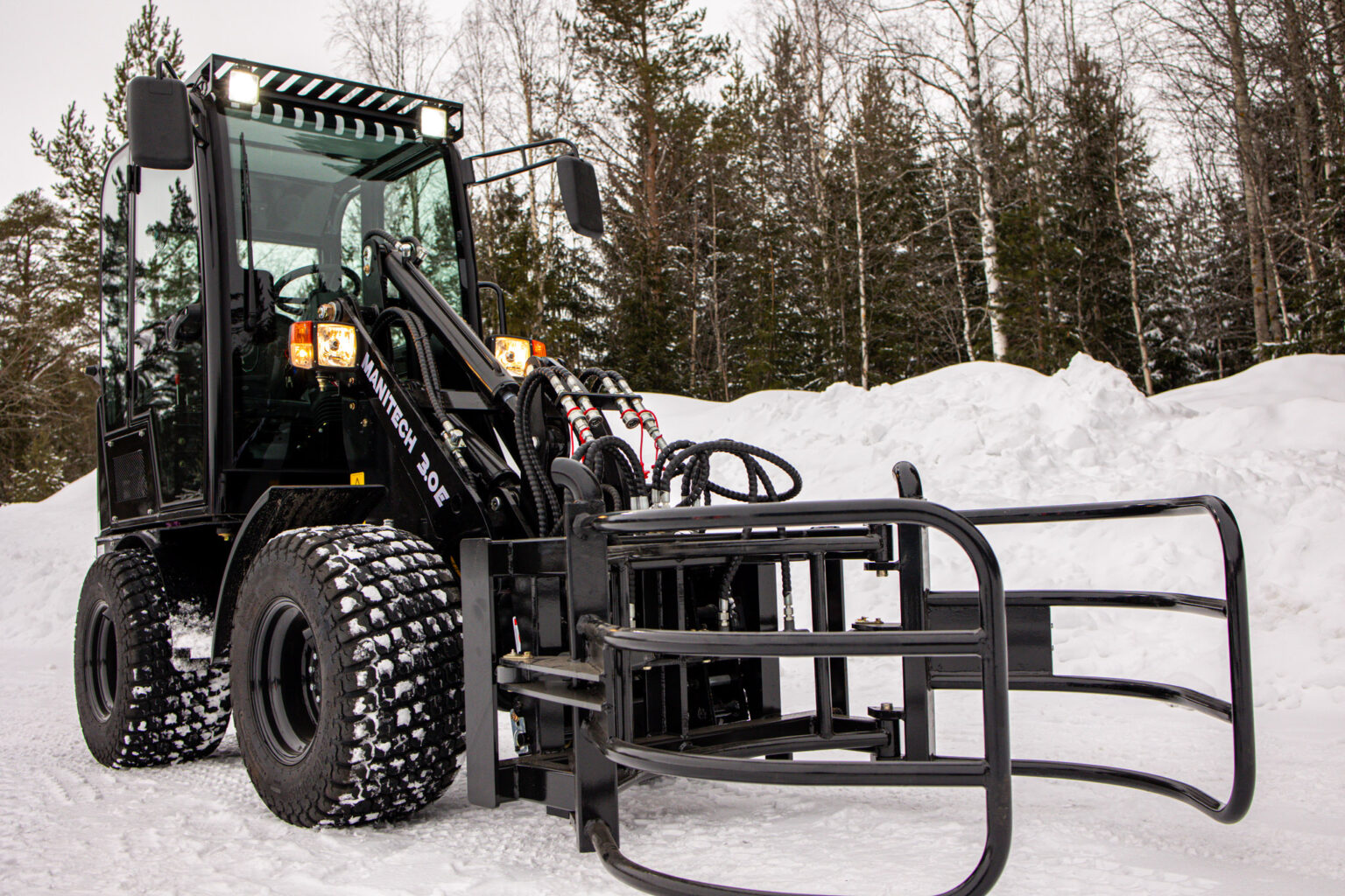 Manitech 3.0E - Hjullastare - Elektrisk - Rekomaskin